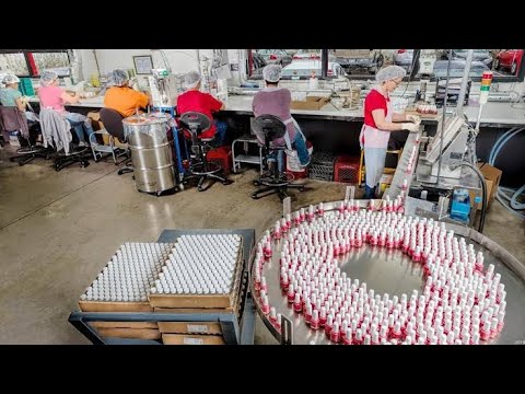 Nail Polish Factory Mein Kaise Banti Hai | Nail Polish Production Line ...