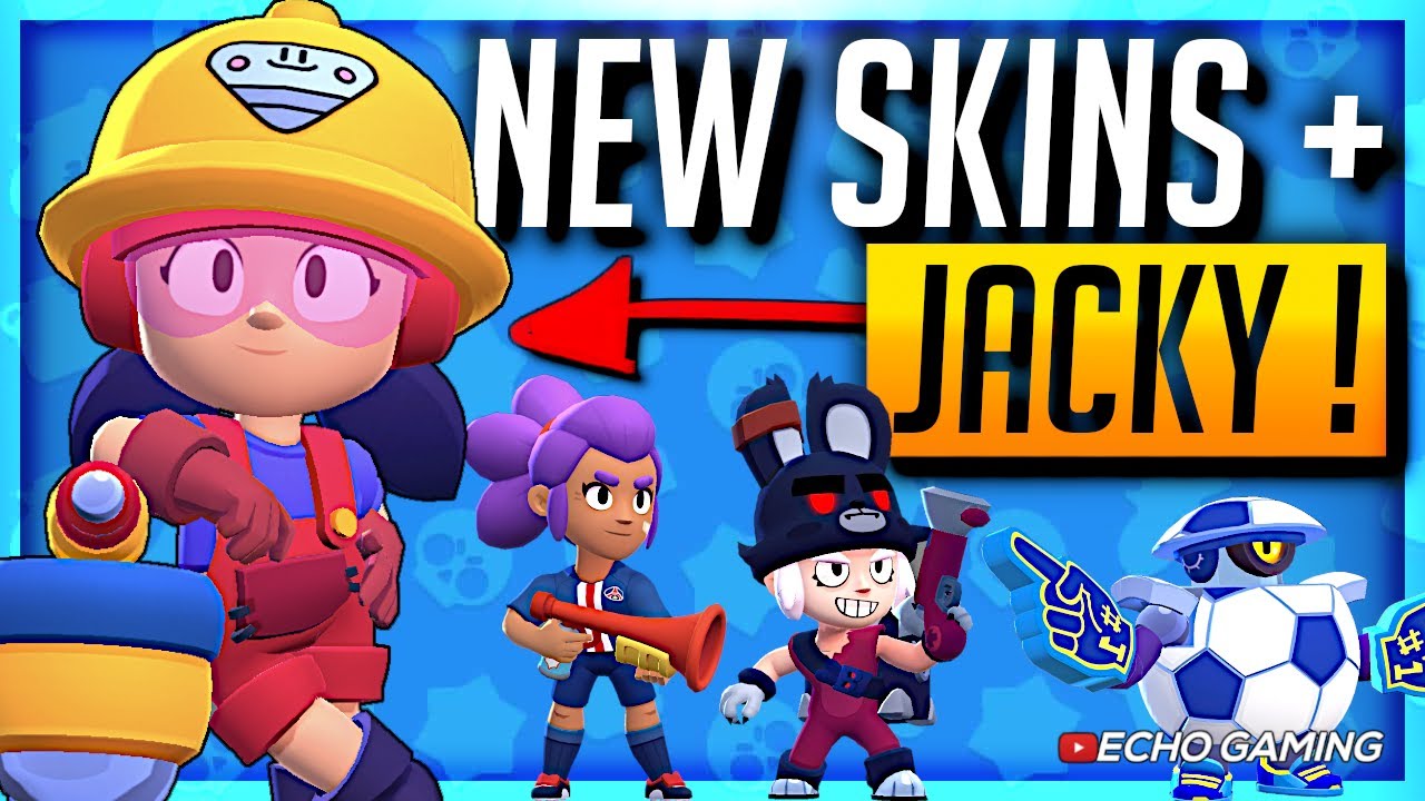NEW Brawler Jacky Revealed in Brawl Stars - YouTube