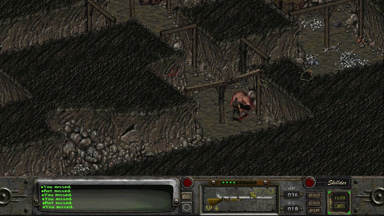 Fallout 2 {Part 5} Klamath - Kill the rat god - YouTube