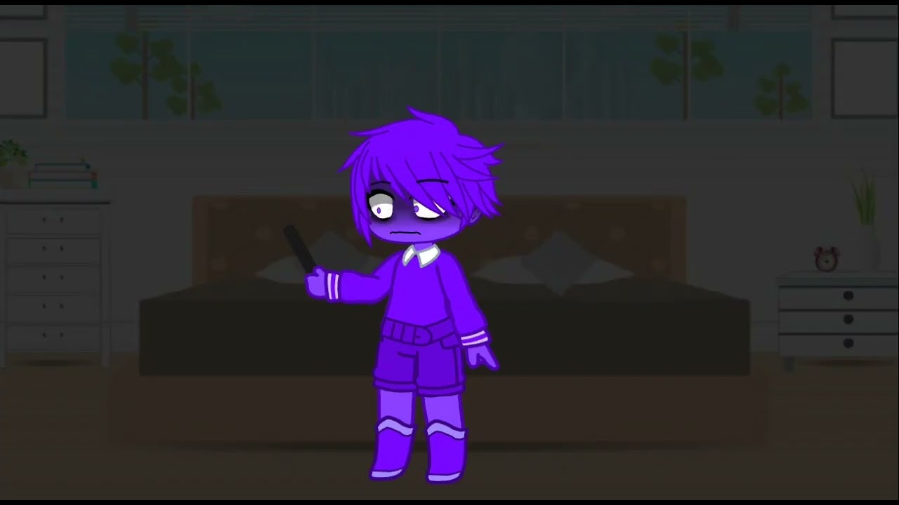 Alan Becker Purple you it sounds like an awesome weekend // Gacha Club ...