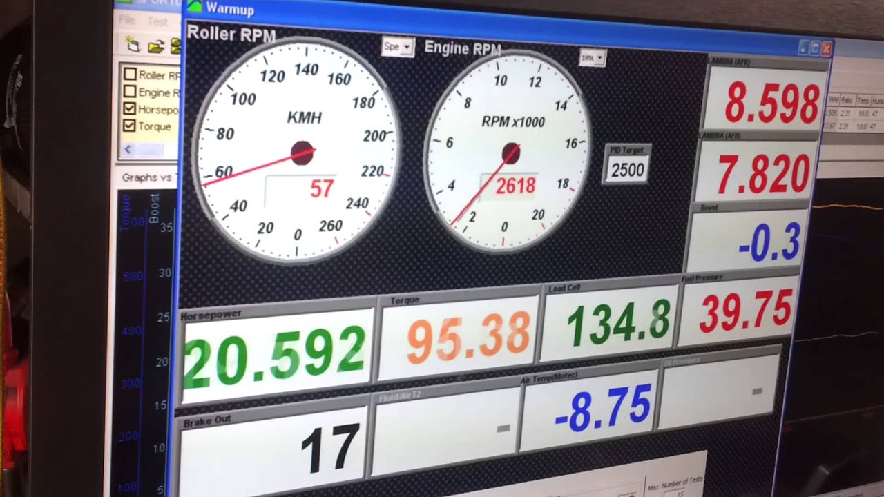 Dyno run 2 - YouTube