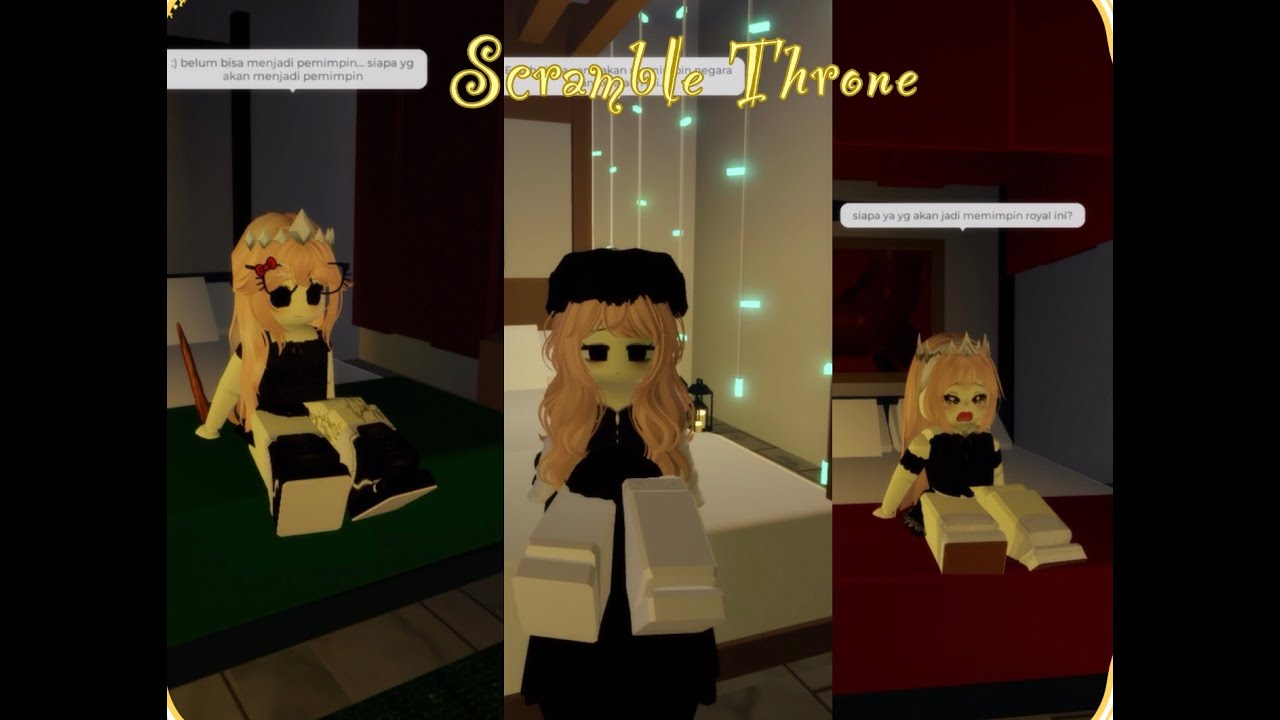 Scramble throne || New roblox drama Indonesia || Part 1 - YouTube