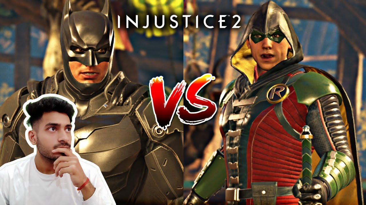 Injustice 2 - Batman Vs Robin Fight | HDS GAMEPLAY ZONE - YouTube