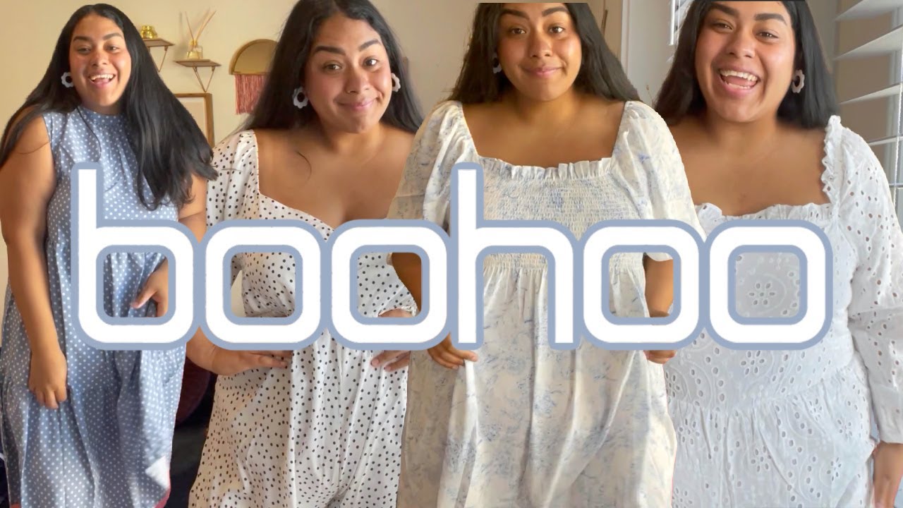Boohoo Plus size + Curve Try On Haul ⎮Spring 2021 - Part 1 - YouTube