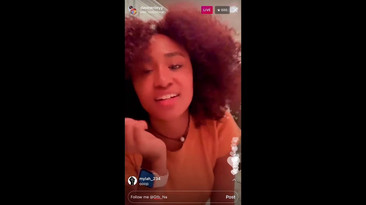 DavineRileyy on live with famousjano and ida 🤪 - YouTube