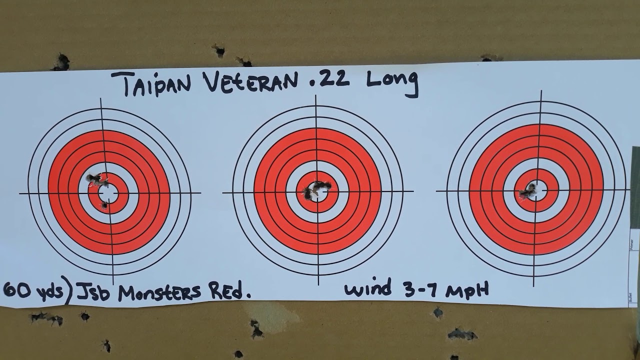Taipan veteran .22 long , Part 2 - YouTube