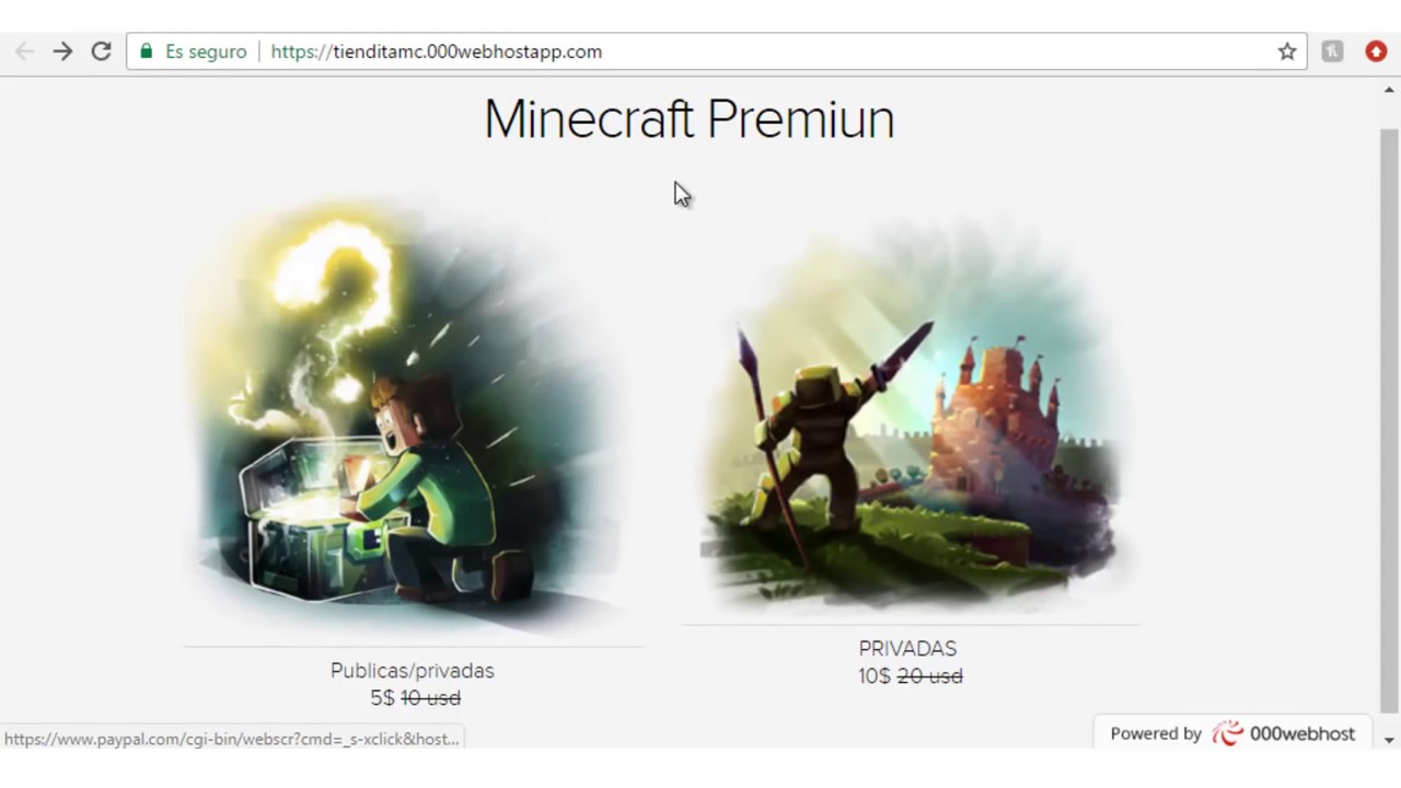 COMO TENER TU CUENTAS DE MINECRAFT PREMIUM PRIVADA GRATIS 2017 - YouTube