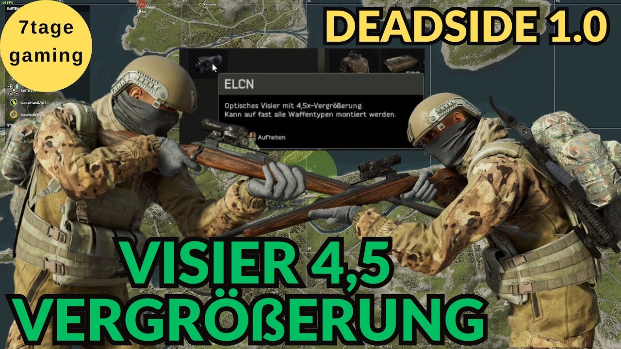 Deadside Gameplay Deutsch | 8 | Visier mit 4,5 fachen Zoom finden - YouTube