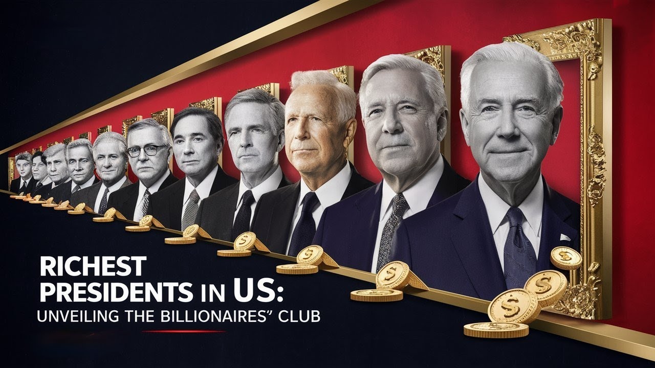15 Most Richest President in US History - YouTube