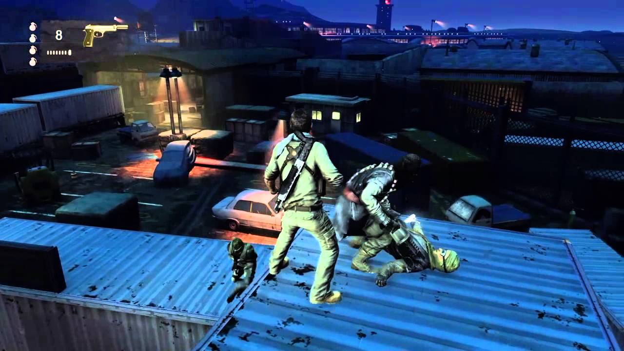 Hand to Hand combat in Uncharted 3 crushing difficulty - YouTube
