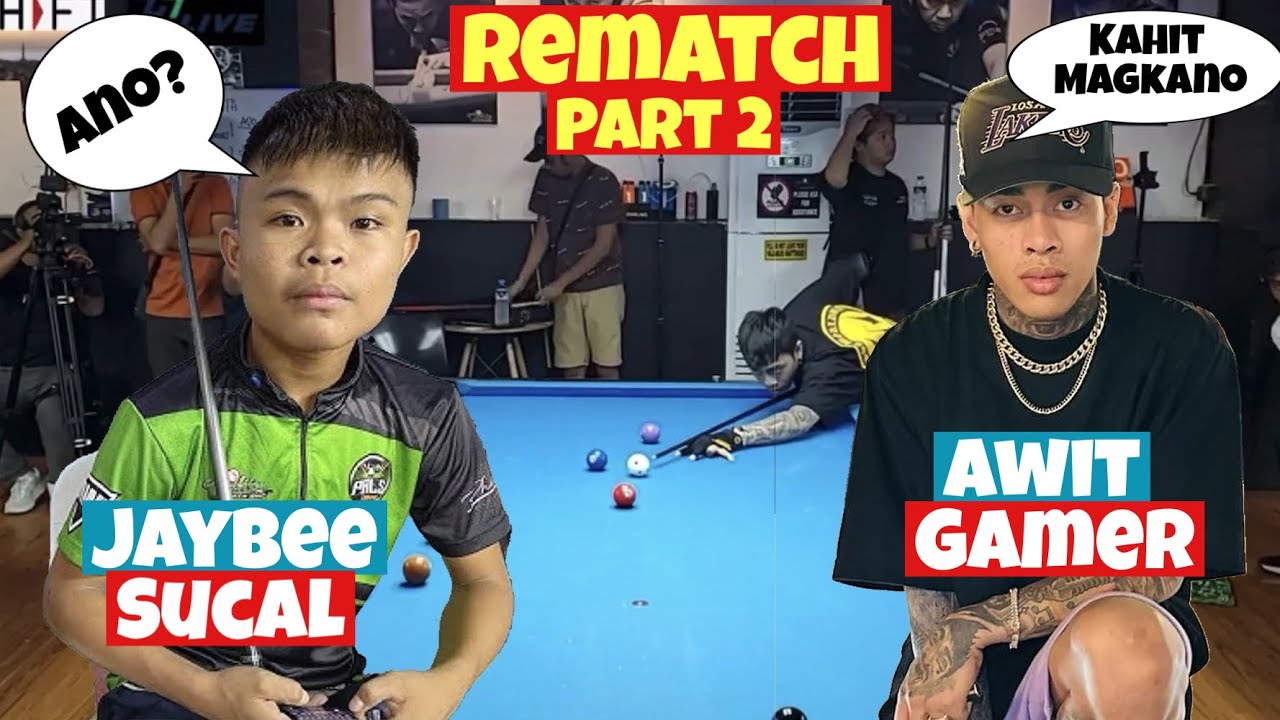 REMATCH JAYBE SUCAL VS AWIT GAMER HIGHLIGHTS | PARTIDA 3, 4, 6, 8, 10 | MONEY GAME - YouTube