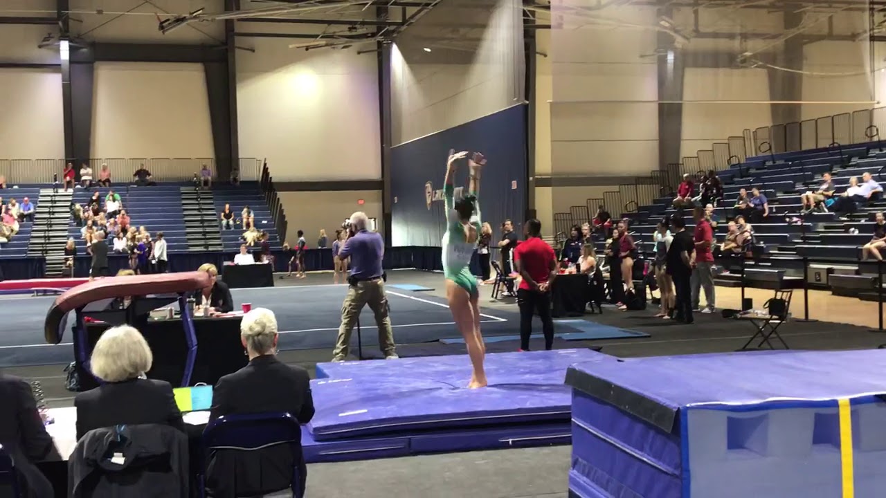 Jordan Olszewski - VAULT CHAMP- 2019 Region 8 Championships- 9.825 ...