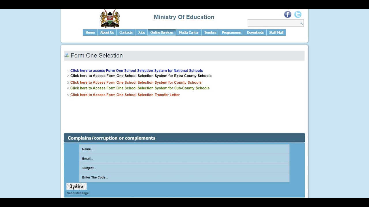Download Form one calling letter &Admission letters online - YouTube