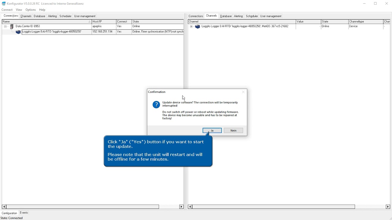 Delphin Technology Tutorial - Loggito Logger, update firmware - YouTube