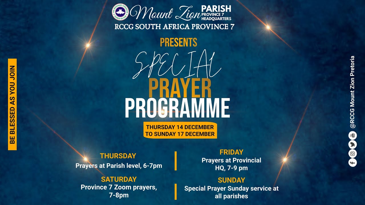 SPECIAL PRAYER PROGRAMME|| 14-12-2023 - YouTube