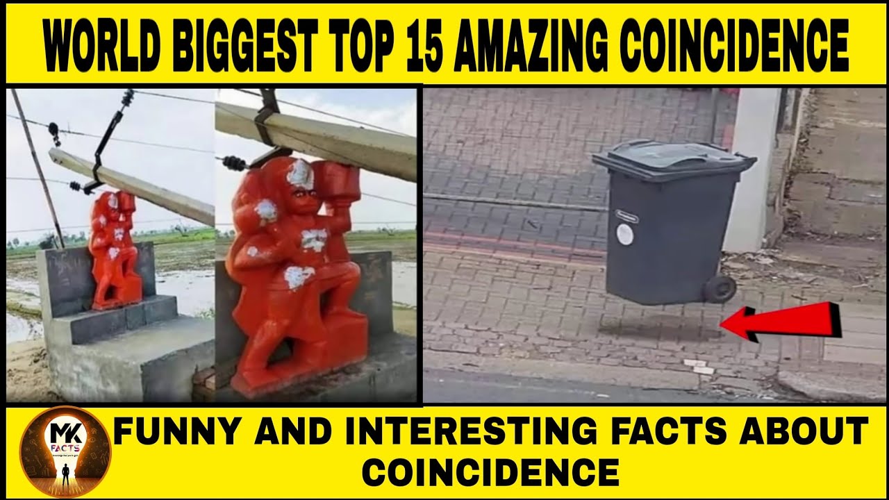 TOP 15 AMAZING COINCIDENCES IN WORLD || ONE IN MILLION COINCIDENCES ...