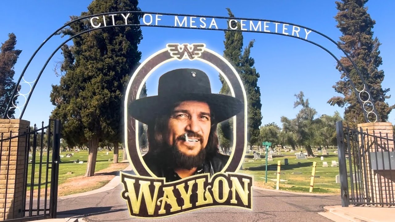 Visiting The Grave of Waylon Jennings | Mesa, Arizona (2024) - YouTube