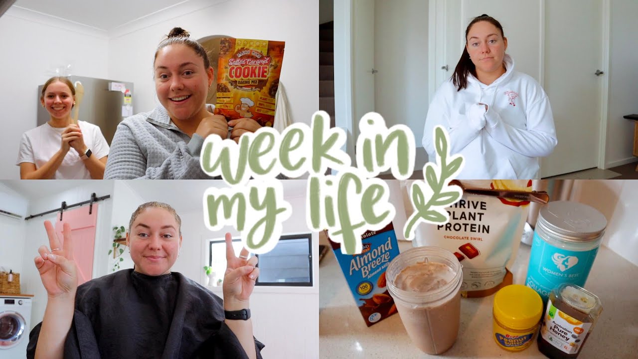 WEEKLY VLOG - fresh hair, workouts + WE CAUGHT THE MOUSE!!!?!! 😅 ...