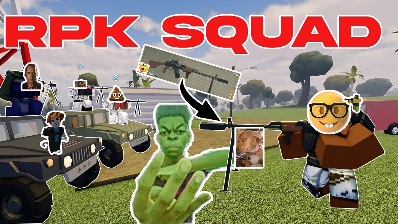 The RPK SQUAD In The WEAPONS UPDATE | Apocalypse Rising 2 (ROBLOX ...