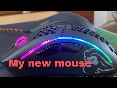 My new GLORIOUS mouse - YouTube