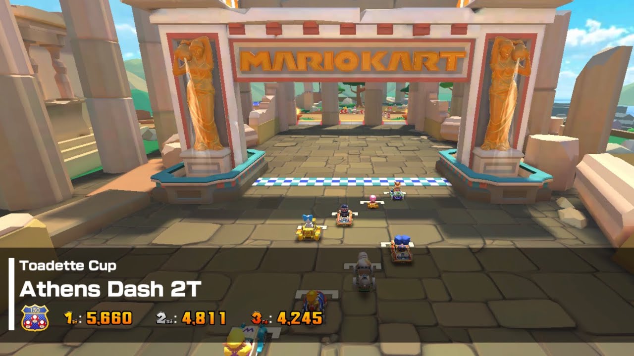 Athens Dash 2 T - Mario Kart Tour - YouTube