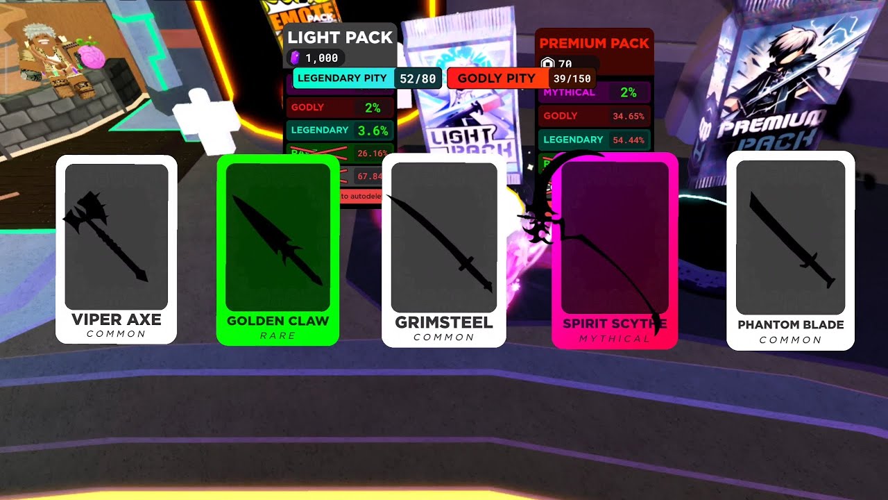 Death ball: SPIRIT+ LIGHT PACK OPENING (INSANE LUCK) - YouTube