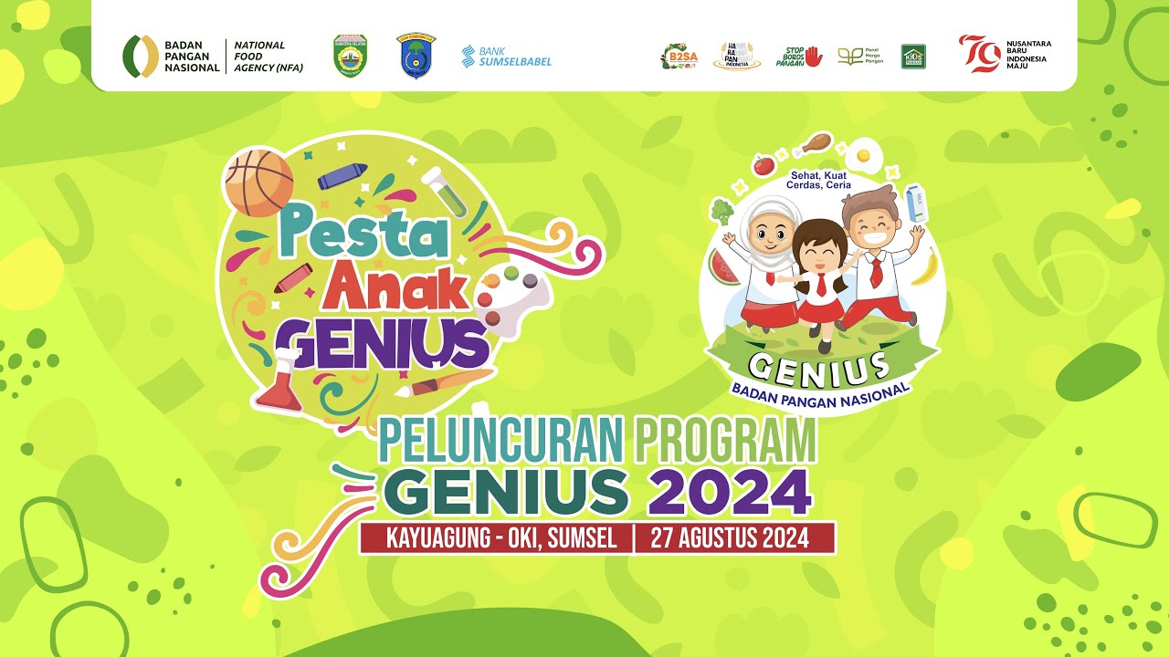 Peluncuran Program Genius 2024 - YouTube