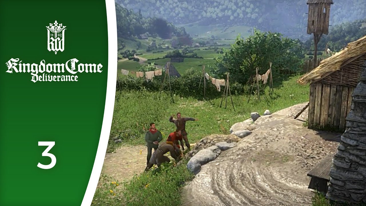 Let the cow pies fly! - Let's Play Kingdom Come: Deliverance #3 - YouTube