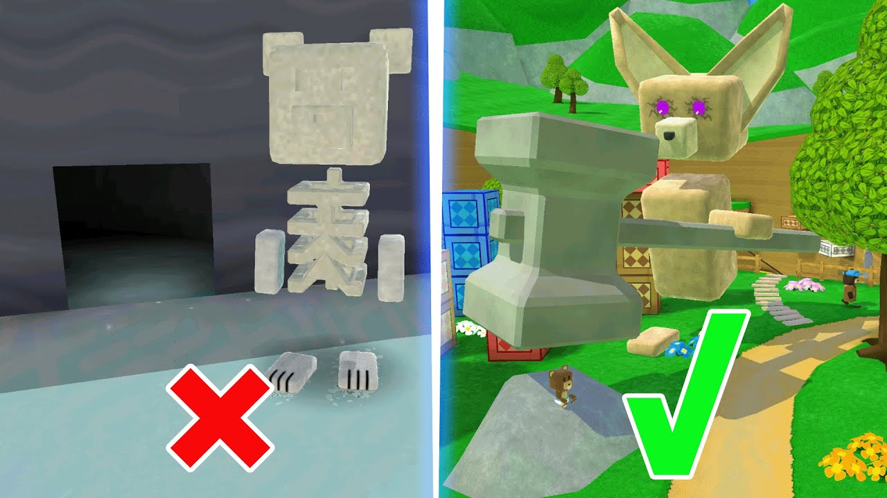 Skeleton Cave and Fennec with Hammer - Super Bear Adventure Gameplay ...