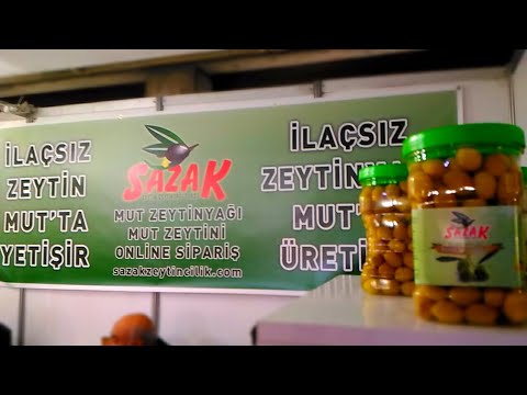 ⭐Mersin Mut Zeytinleri 💚Sazak Zeytincilik 📌Ankara Kahvaltı Festivali 2019 ★21.Video
