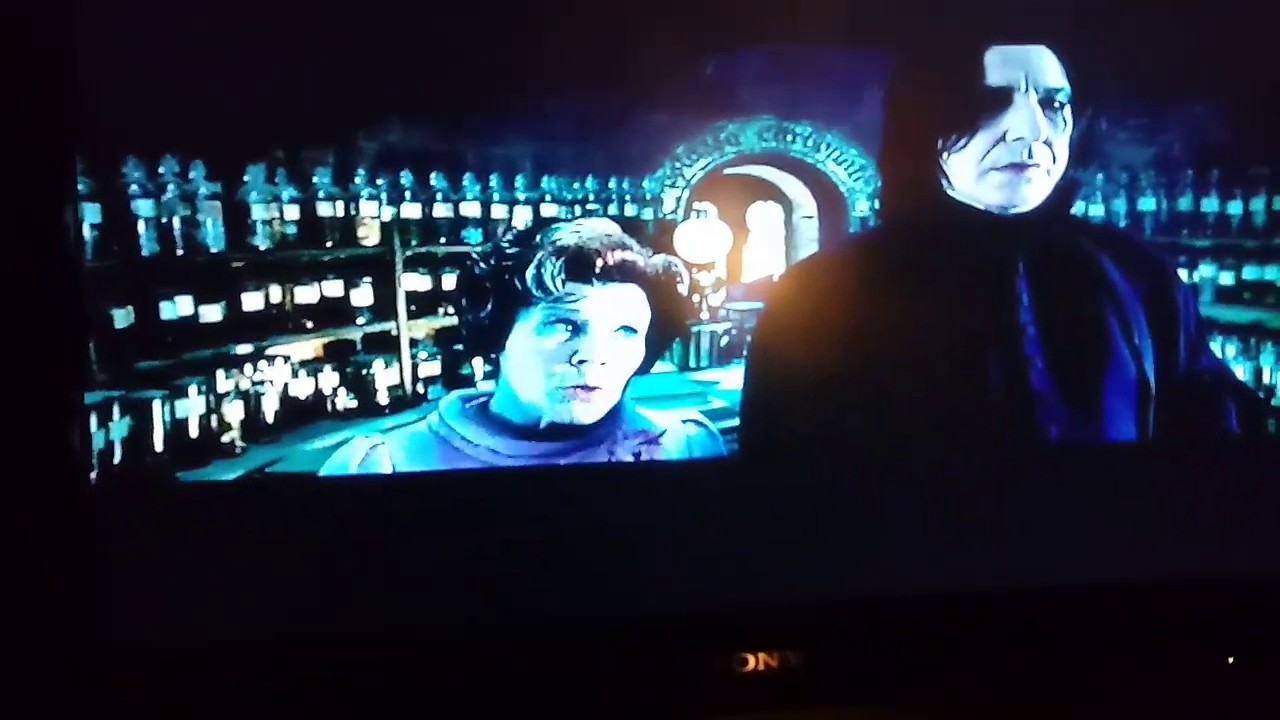 Snape hitting Ron in the head is just to hilarious - YouTube