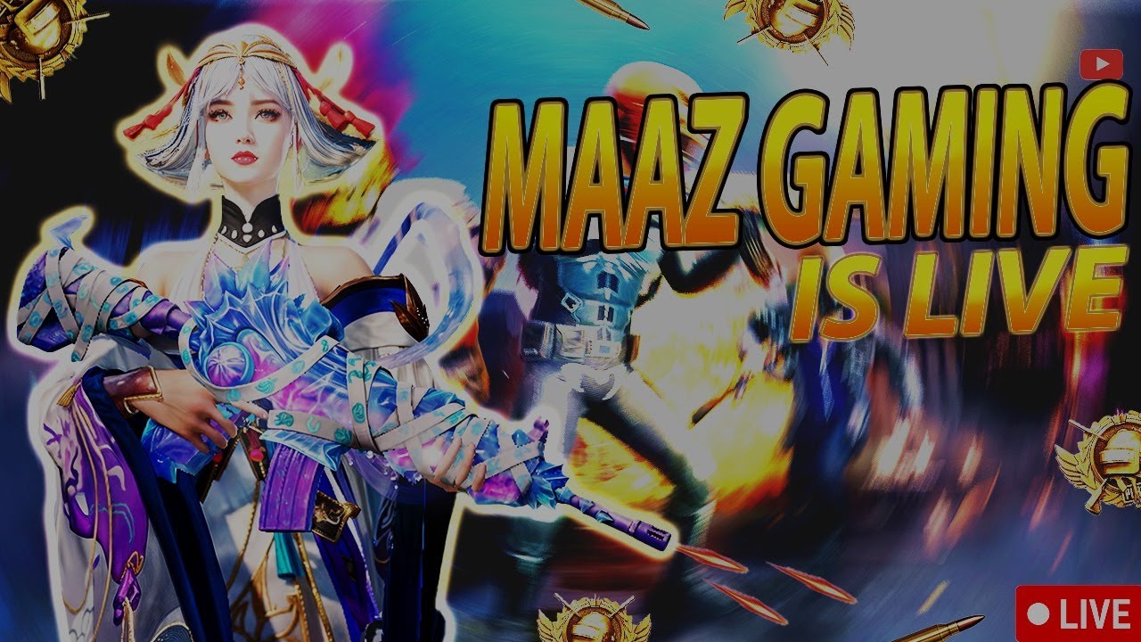 PUBG MOBILE LIVE RUSH GAMEPLAY WITH MAAZ GAMING - YouTube