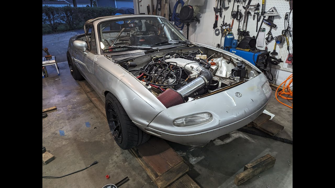 GLTC LS3 Miata build - 03 - Let's take an LS out of it - YouTube