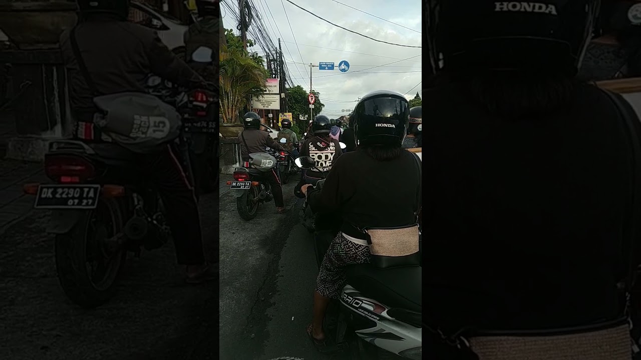 Bali macet total - YouTube