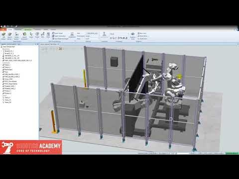 ABB Robotstudio Simulation - YouTube