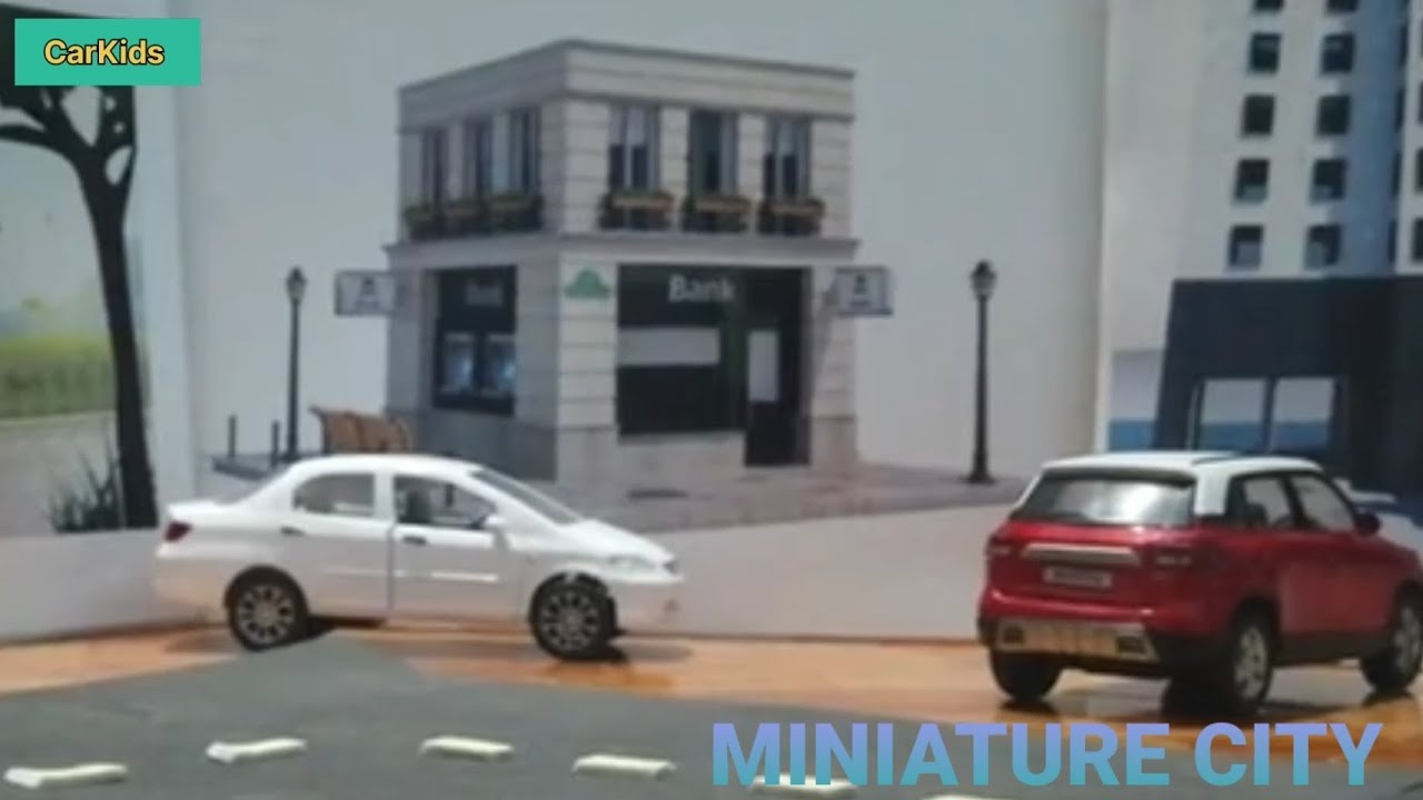 Diorama Miniature City| Scale Model Cars|Wonderland | CarKids|DIY House ...