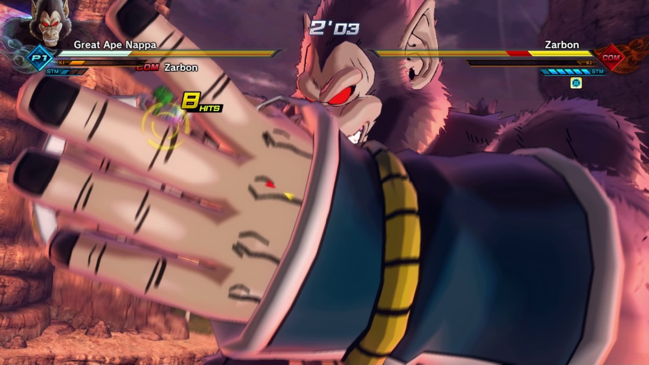 Dragon Ball Xenoverse 2 Mod Play as Great Ape Nappa - YouTube