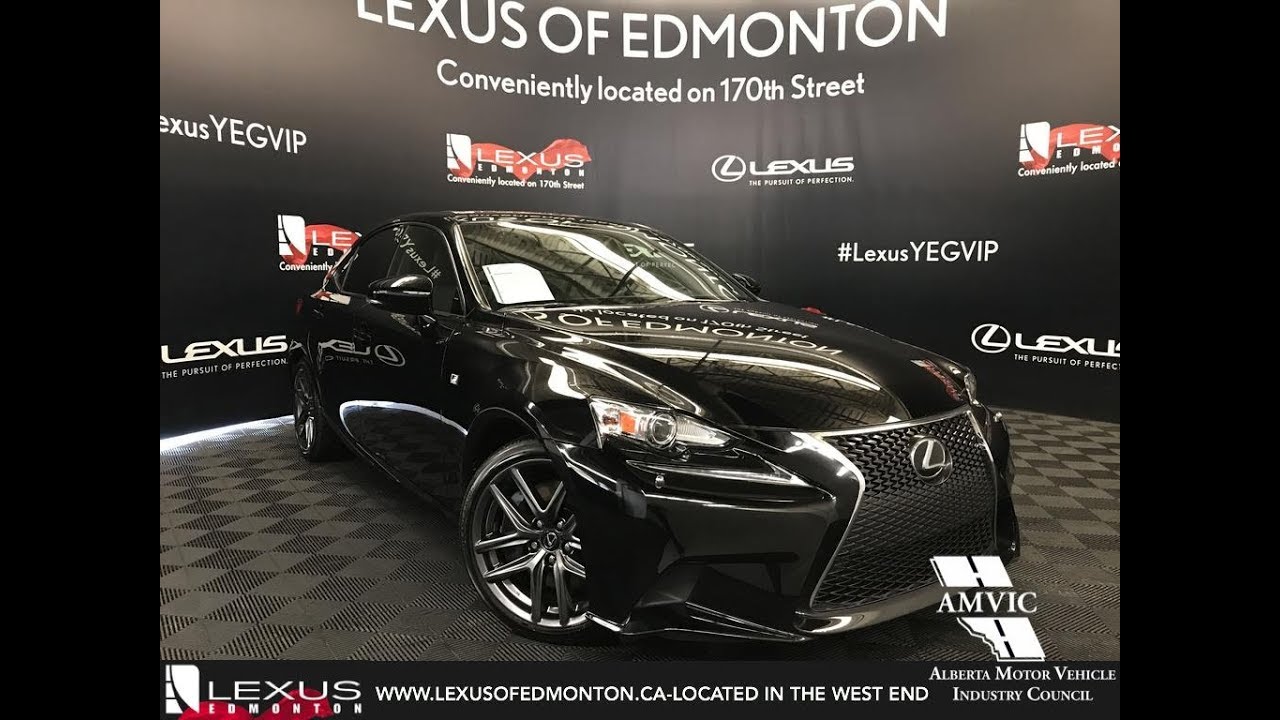 Used Black 2014 Lexus IS 350 F Sport Series 3 Walkaround Review Cold ...