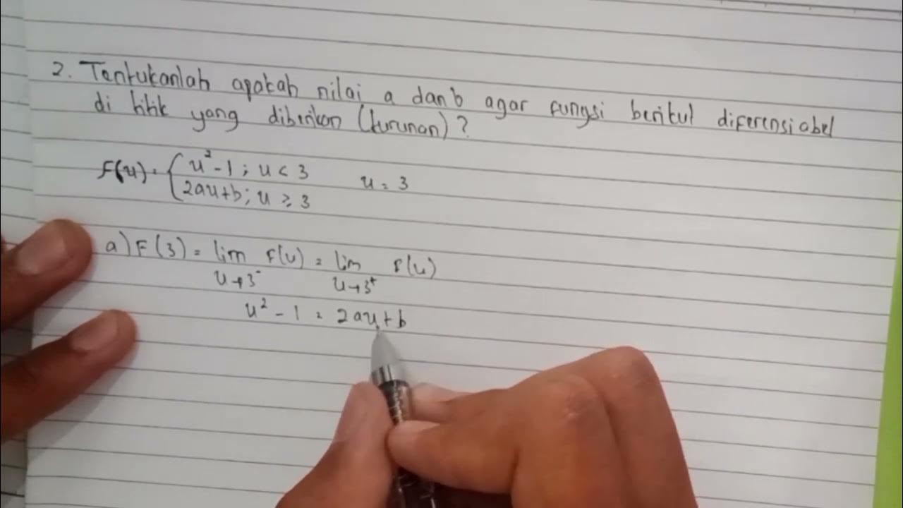 TUGAS UAS MATKUL KALKULUS - YouTube