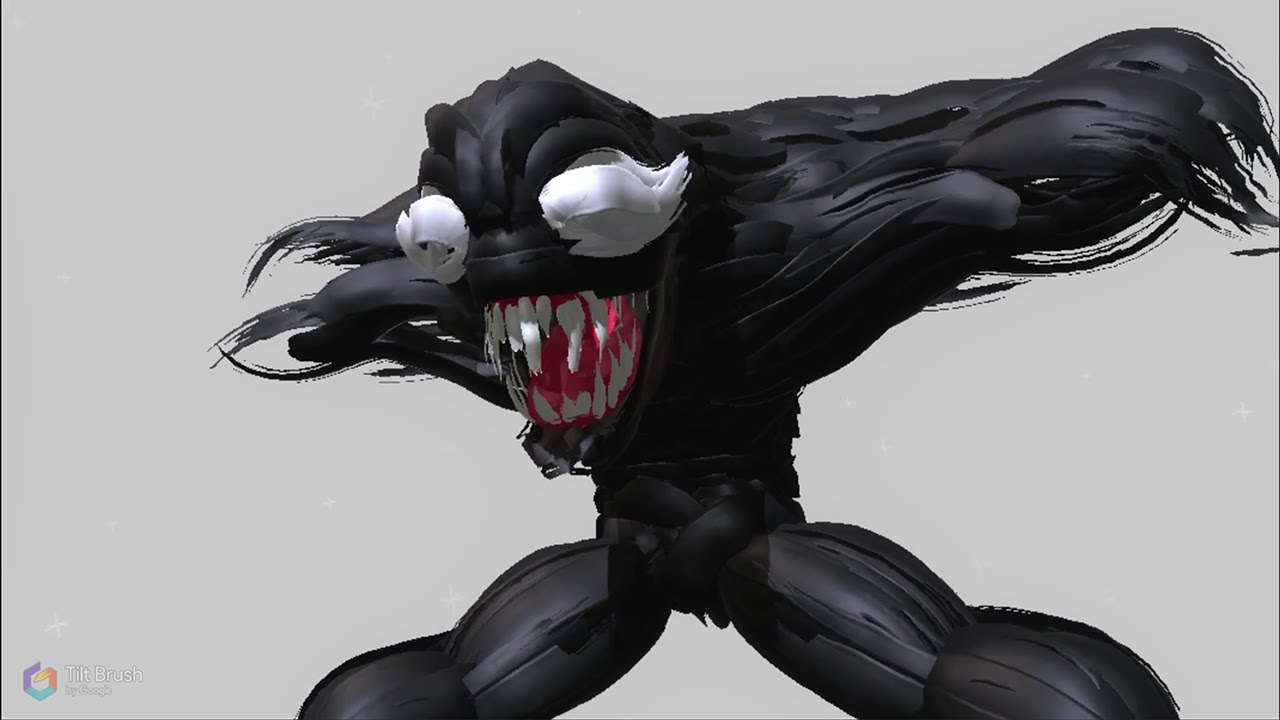 VENOM VR ~ HTC Vive (Tilt Brush) - YouTube