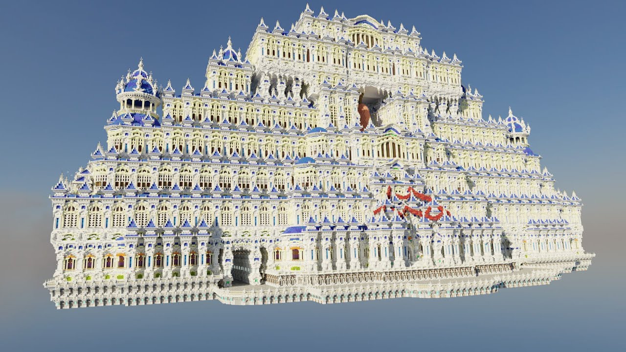 I Spent 2 Week Building This Project | Minecraft Timelapse | HuyCraft ...