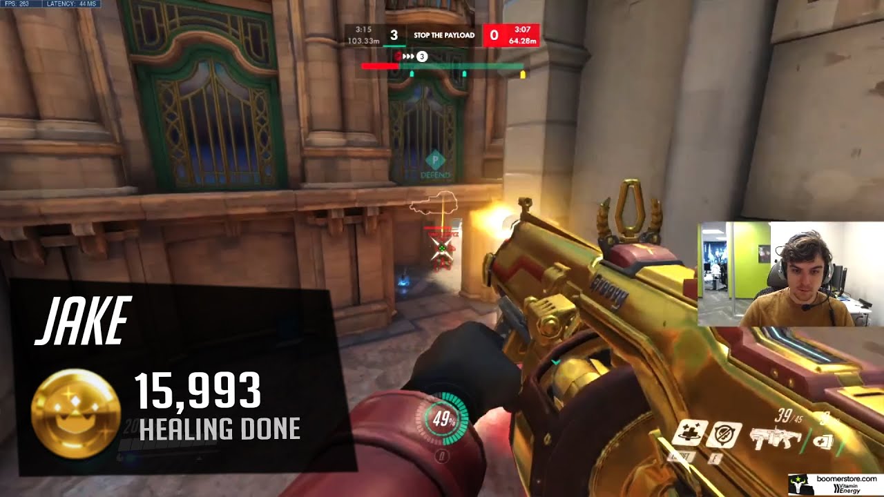 Jake Pro Baptiste 16k Healing Done! [ Overwatch Season 28 Top 500 ...