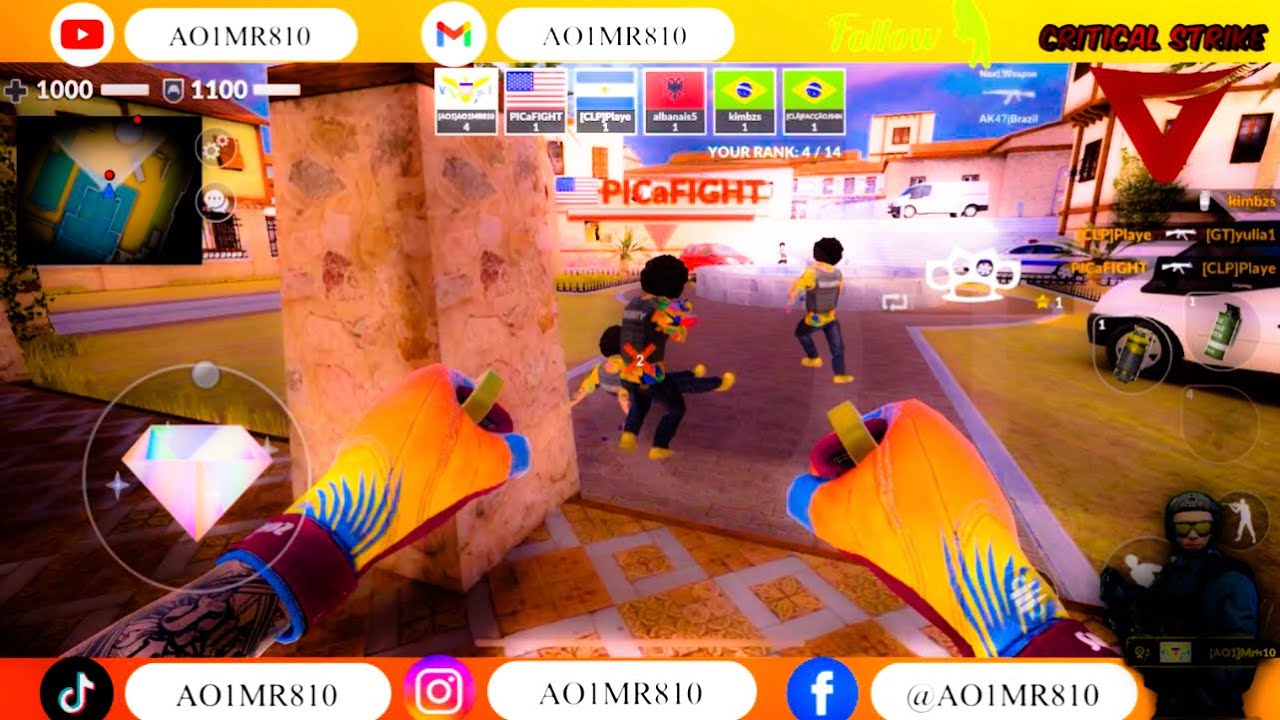 Critical Strike - Guns DOWN ️ KNUCKLE UP!!! #ao1mr810 - YouTube