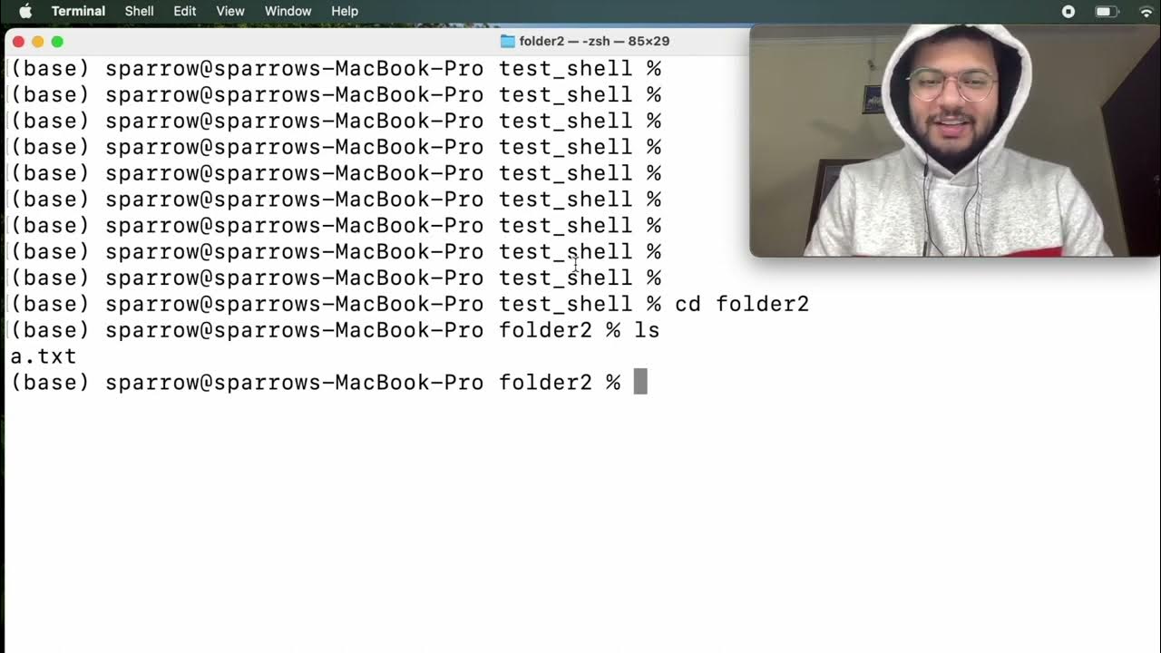 Linux/MacOS Terminal Commands - 2 Creating Bash File to efficiently use ...