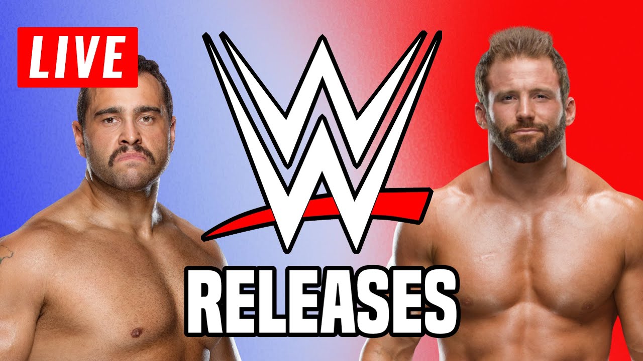 🔴 WWE RELEASES LIVE - Rusev, Zack Ryder, Sarah Logan & MORE! - YouTube