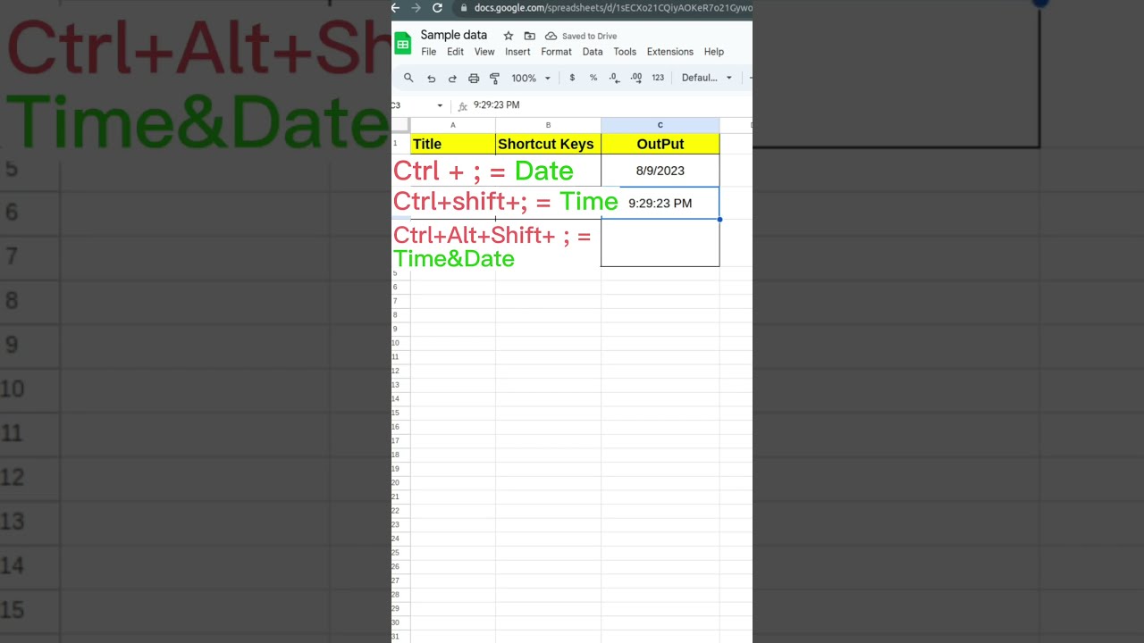 Date And Time In Google Sheets YouTube Date And Time In Google Sheets YouTube