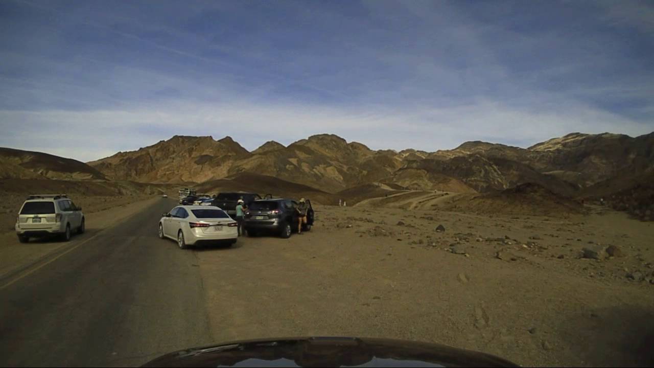 Death Valley's Scenic Artist's Drive Loop: Timelapse - YouTube