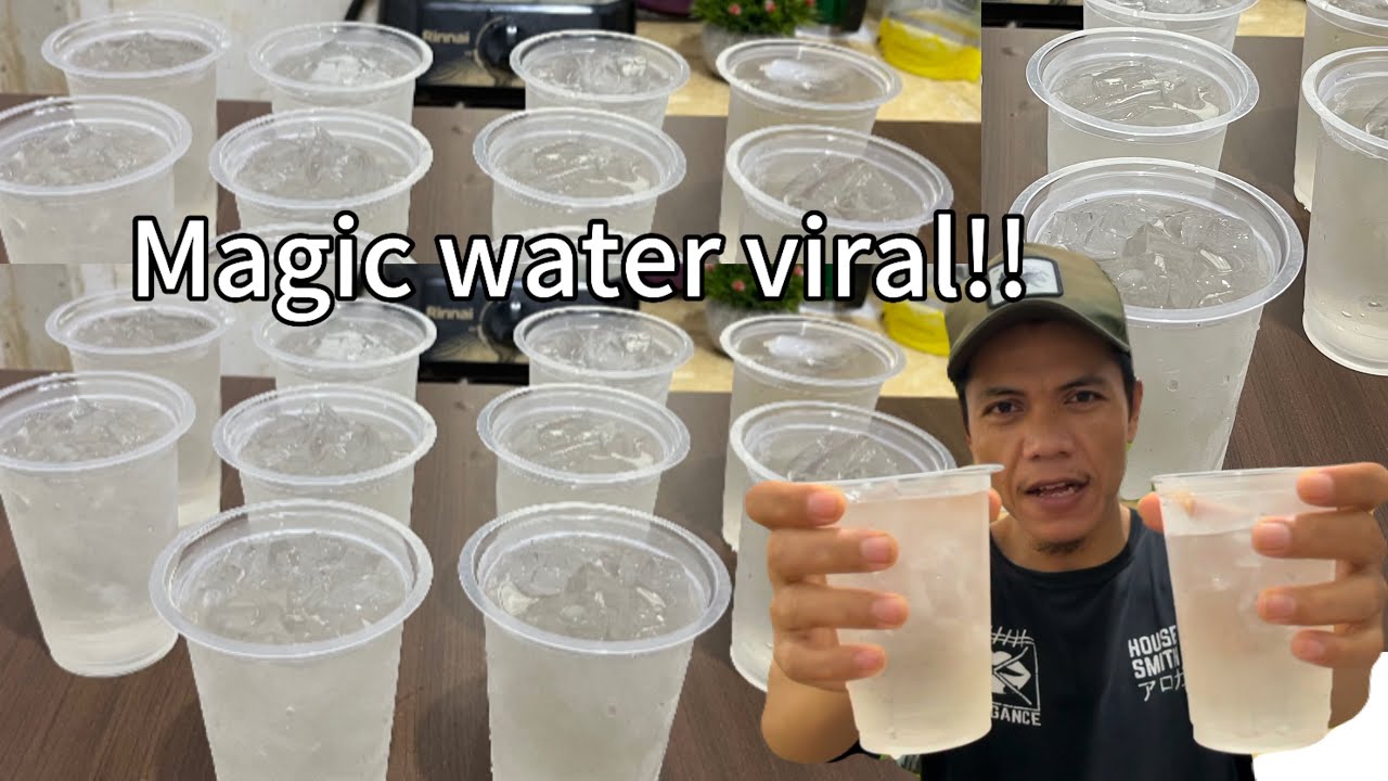 UNIK MASIH JARANG YANG JUAL || RESEP MAGIC WATER VIRAL ‼️ - YouTube