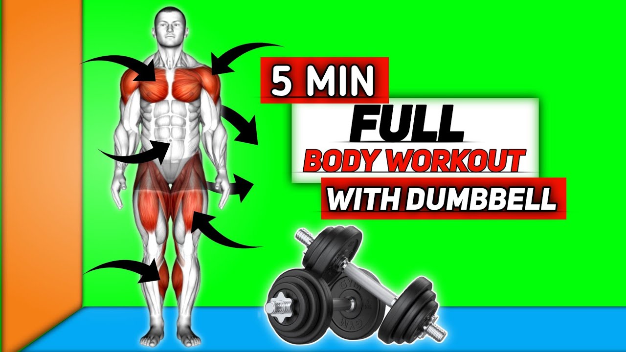 Full body Workout With Dumbbell !! Full body Muscles Growth exercise ...