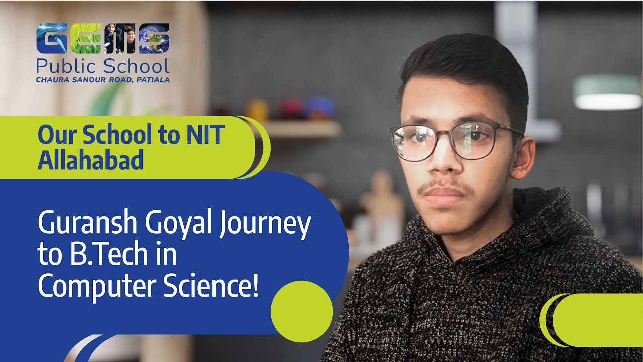 How Guransh Goyal Made It || A Success Story from GEMS Public School ...